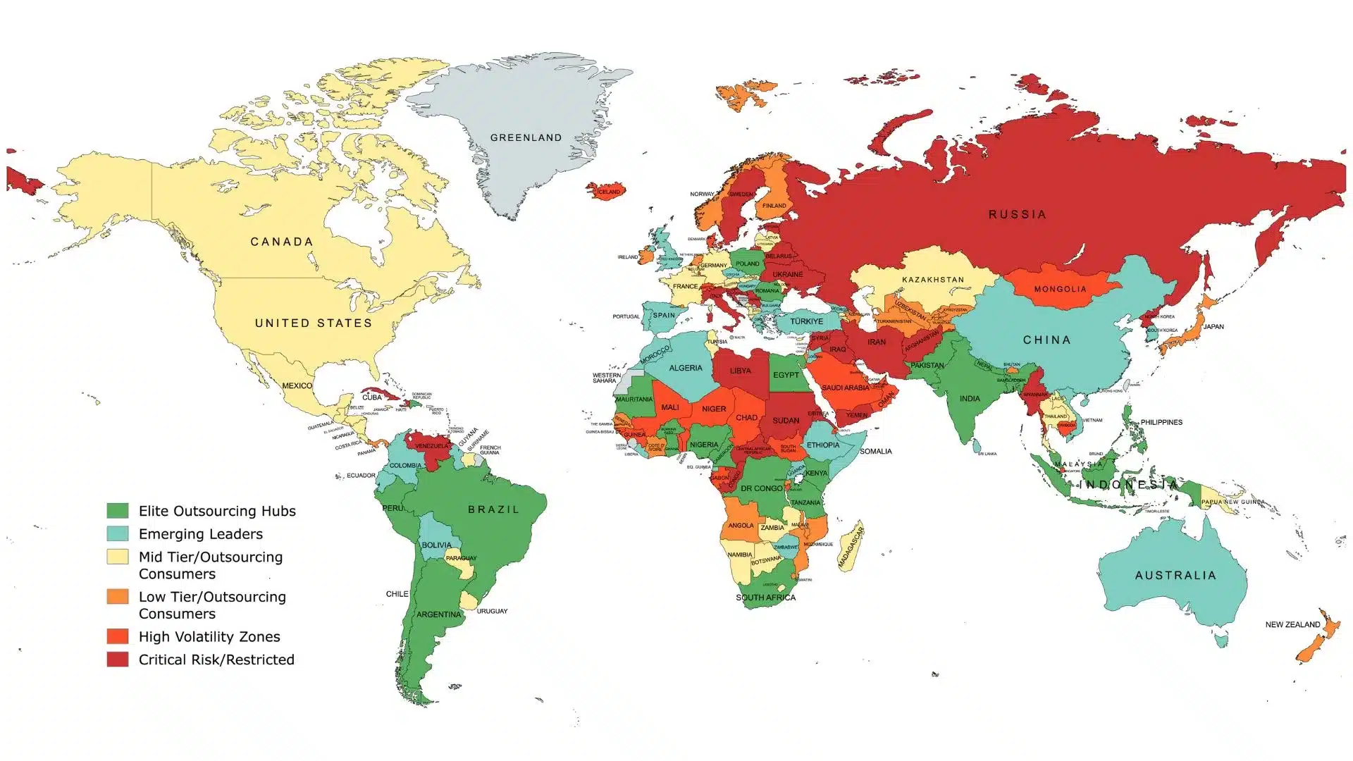 100+ Outsourcing Statistics (2026): Data from the Global Talent Index ...